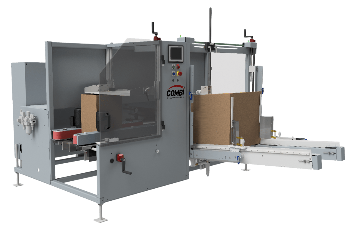 Side Belt Drive Case Erector | Combi Packaging Systems